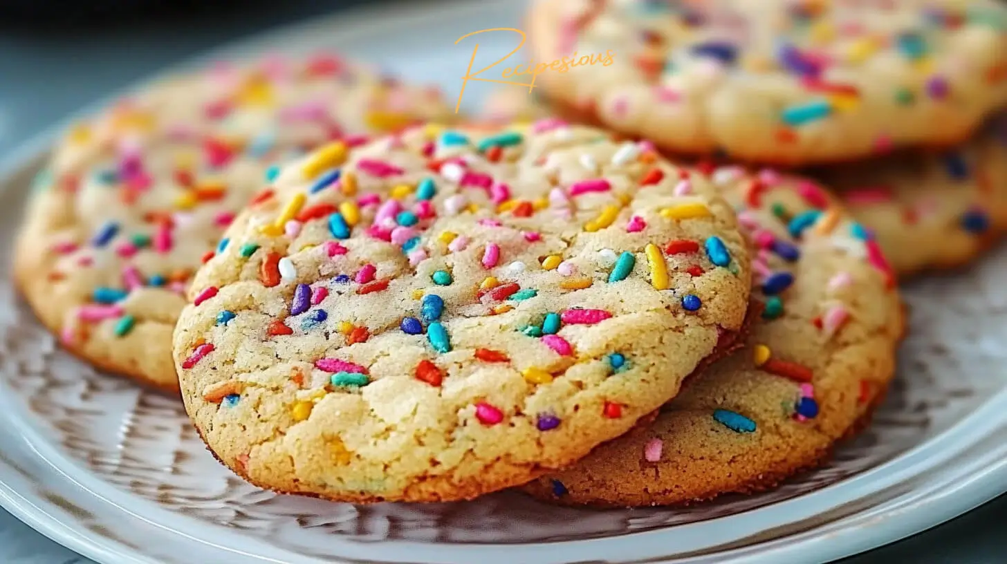 Sprinkle Cookie Recipe - Recipesious